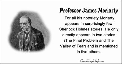Professor Moriarty - Conan Doyle Info